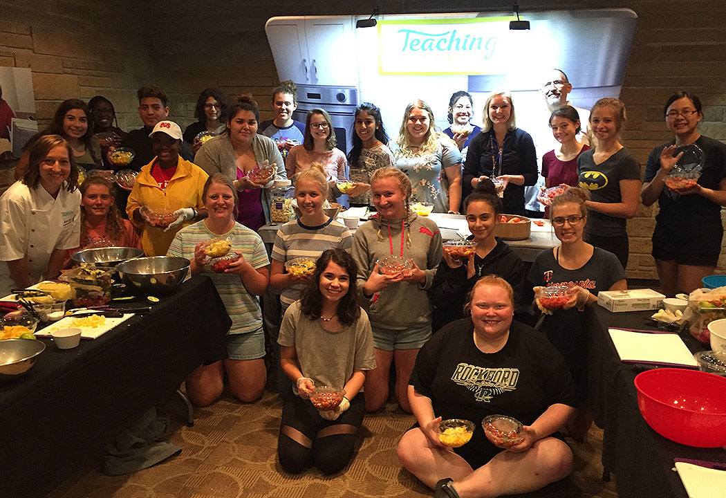 Learning new skills in the kitchen - Newsroom